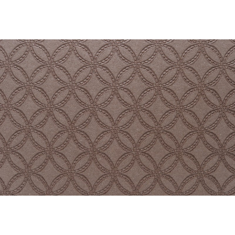 Coffret Capitonne marron 4 bouteilles a plat